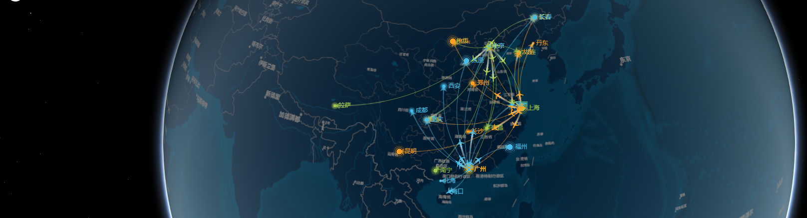 Arcgis Api 4 X For Js 集成 Echarts4 实现模拟迁徙图效果(附源码下载) - 小专栏