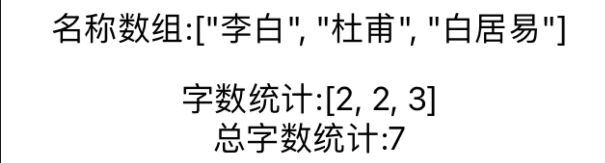 Swiftui Map Reduce 数组操作之统计数组单项字数和总字数教程含源码 - 小专栏