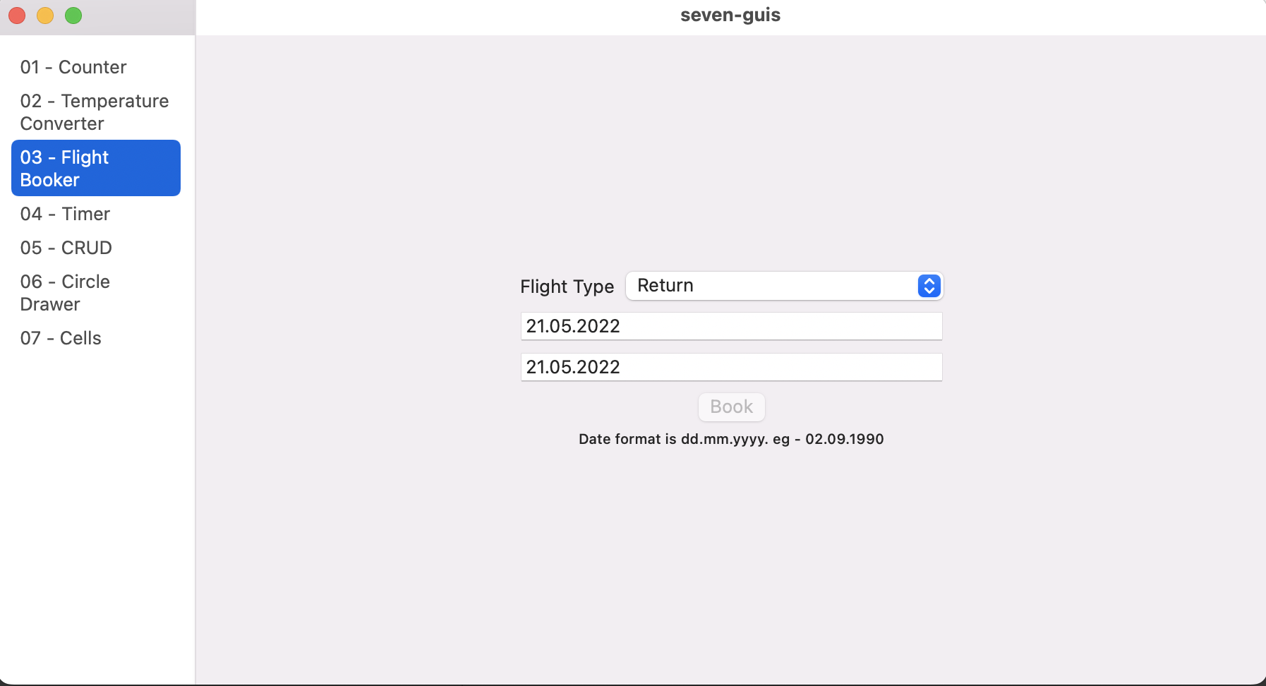 SwiftUI 7GUIs 03 App swiftui-7guis-03-app