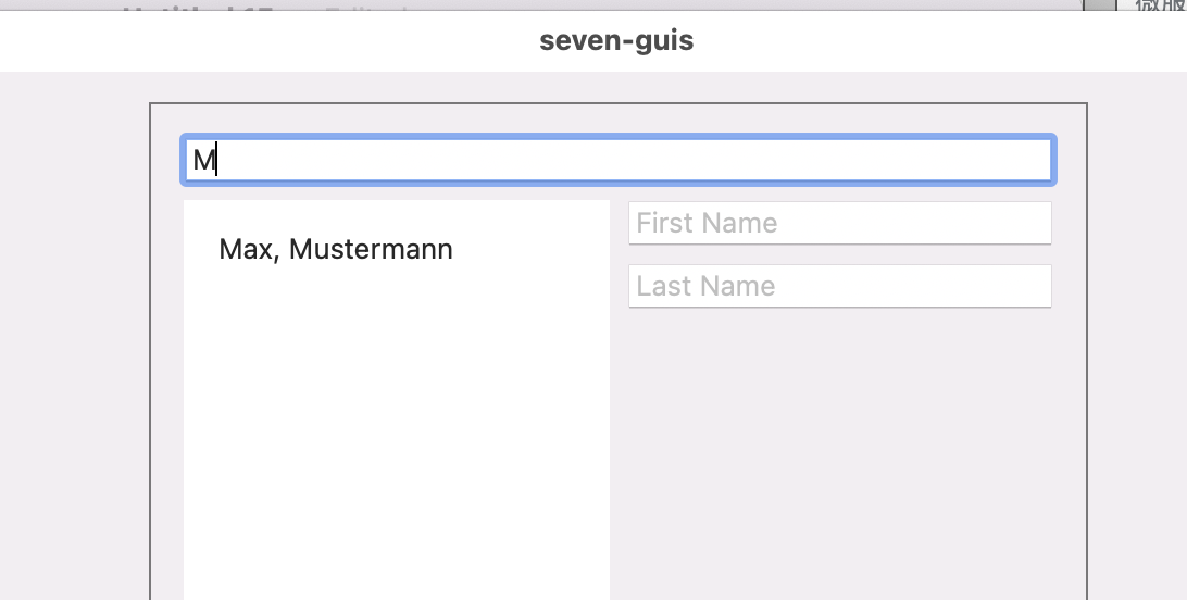 Swiftui 7guis编程基准之 05 Crud 增删改查 掌握分离域和表示逻辑,管理变异,构建非平凡的布局。(教程含源码) - 小专栏
