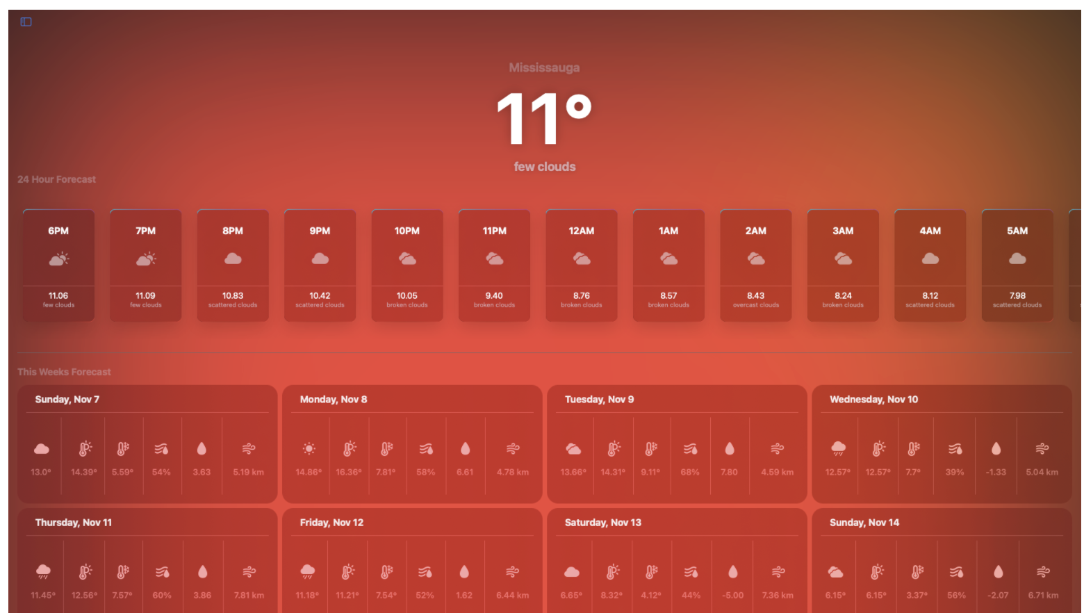 Swiftui Macos和ipad精品项目之天气完整app（项目含源码） － 小专栏 