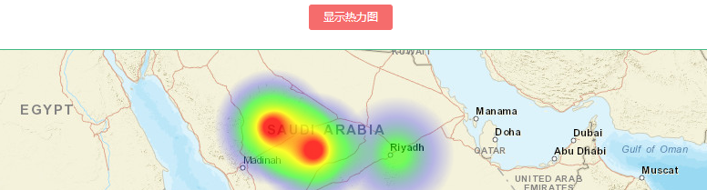 Vueleaflet 加载数据,显示热力图 - 小专栏