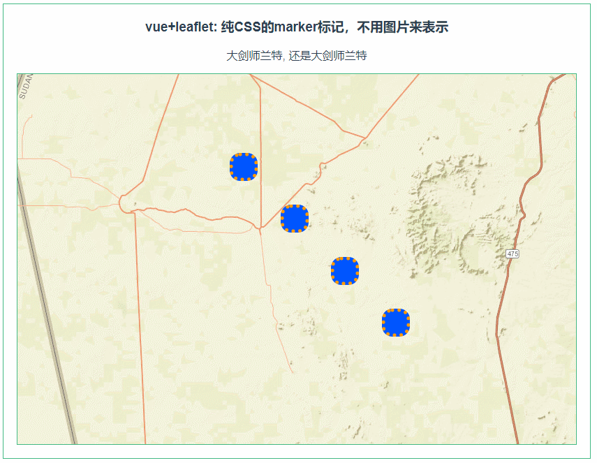 Vue Leaflet 纯css的marker标记，不用图片来表示 － 小专栏